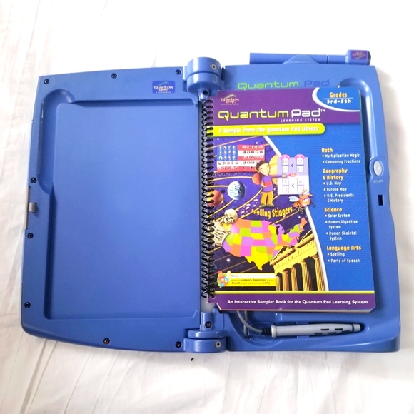 Leapfrog | Toys | Quantum Pad By Leapfrog Bundle 35grade Battery ...